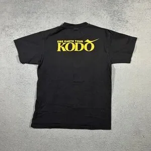 Hanes | Shirts | Vintage Kodo One Earth Tour T Shirt Black Band Concert ...